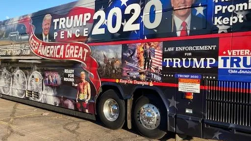 GiveSendGo | Support The Trump Train Campaign Tour Bus
